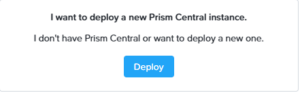 [Nutanix]Prism Centralのデプロイ方法(NWの新規作成方法を含む)