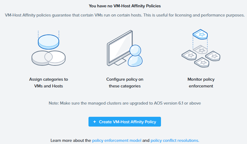 [Nutanix]Prism CentralからVM-Host Affinity Policesを試してみた