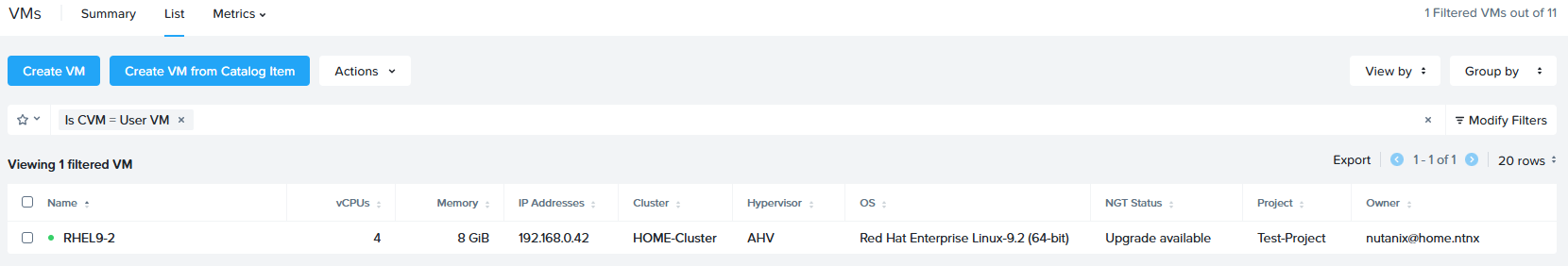 [Nutanix]Projectの作成方法を丁寧に解説~Part2